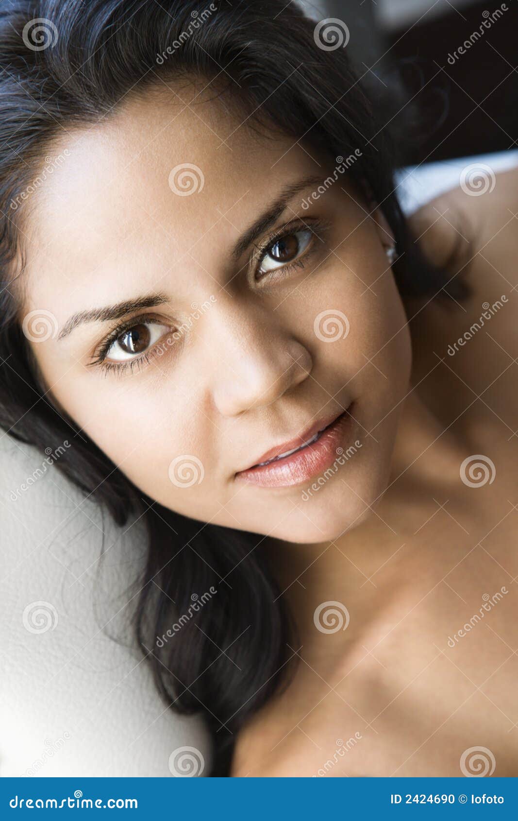 Portrait of female stock photo. Image of person, hispanic - 2424690