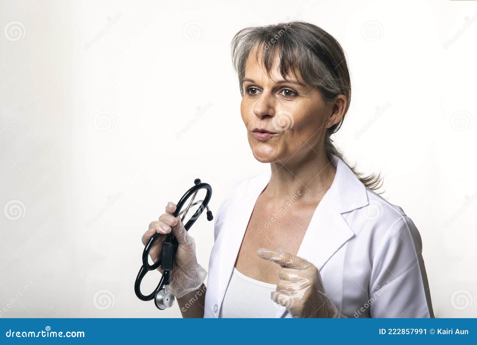 Portrait of a Female General Practisioner Stock Image - Image of ...