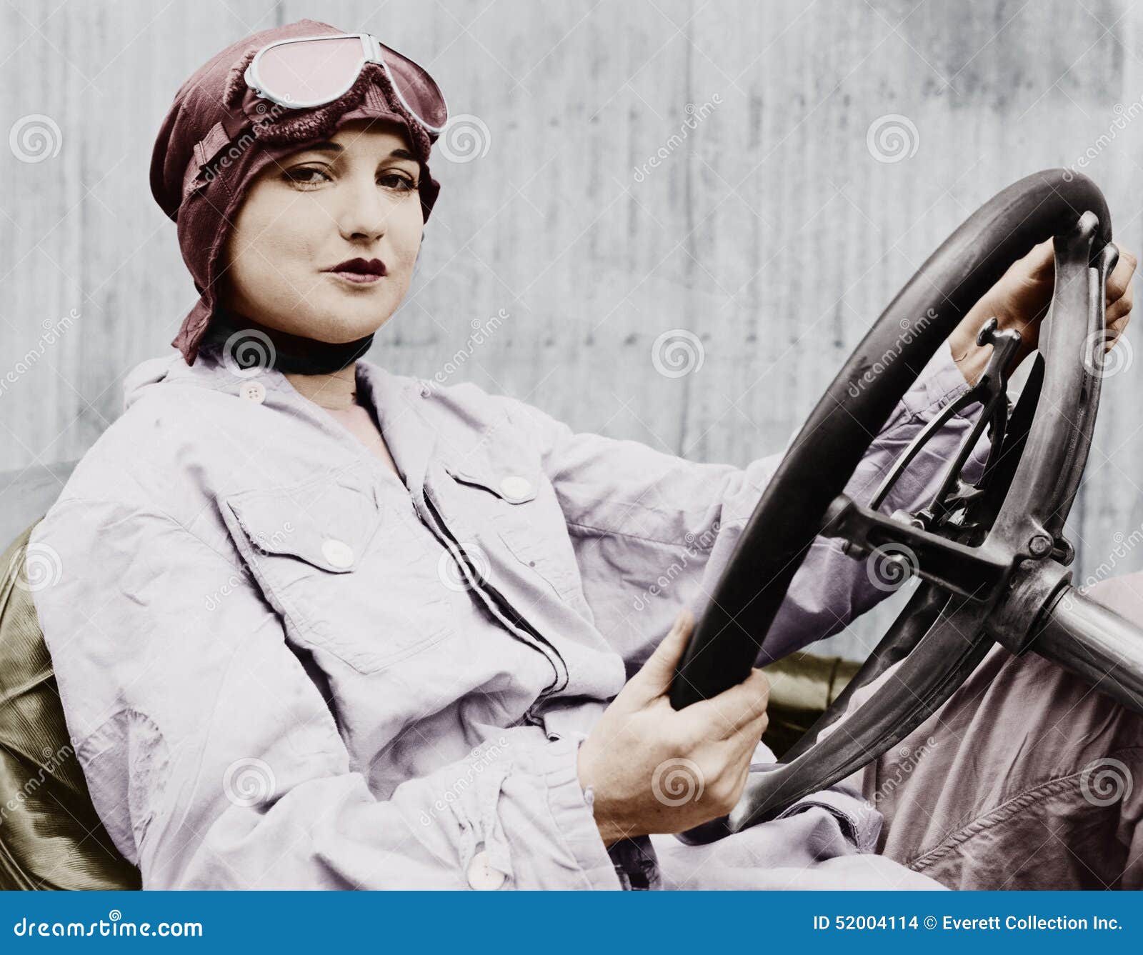 Portrait of female driver stock photo. Image of attractive - 52004114