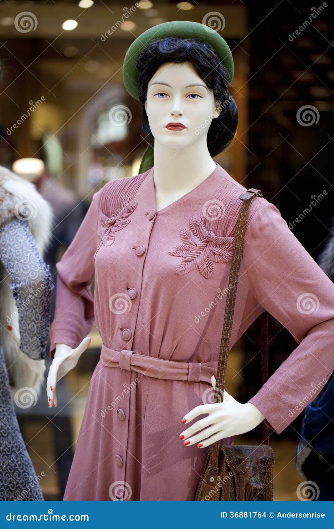 Portrait of Female Mannequin Stock Photo - Image of elegance, design ...