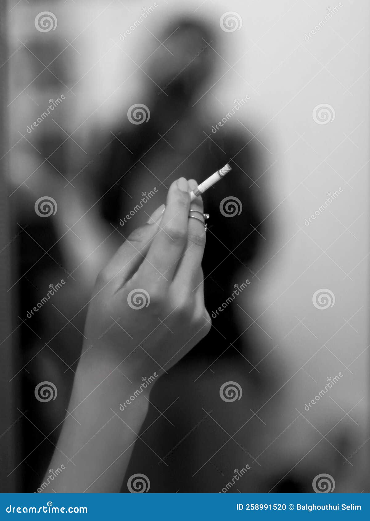 Portrait Fine Art Cigarette Stock Photo - Image of cigarette, portrait ...