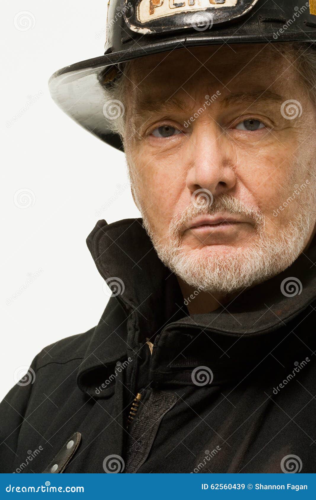 Portrait of a firefighter stock image. Image of masculine - 62560439