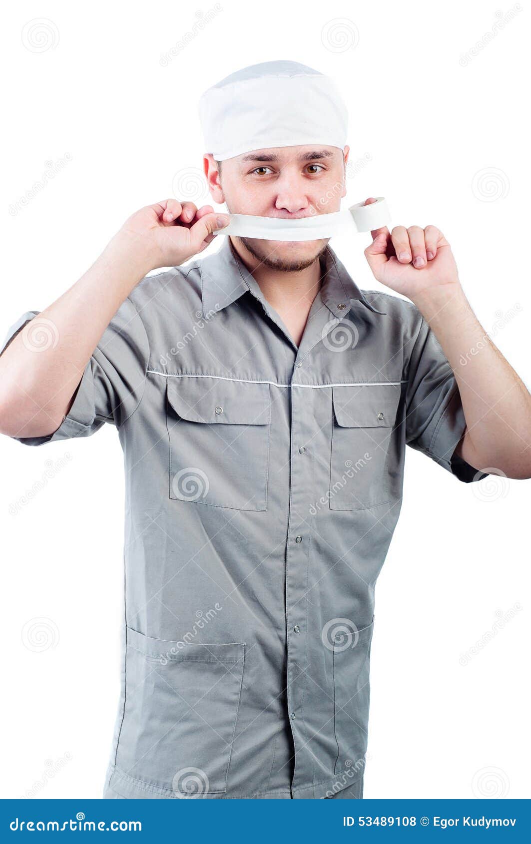 Portrait of a First Aid Man - Medic, Doctor Stock Photo - Image of male ...