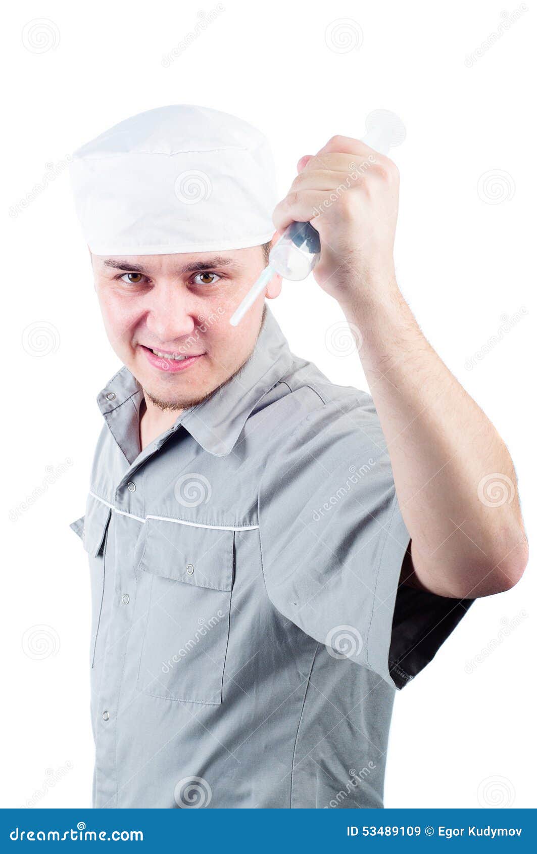 Portrait of a First Aid Man - Medic, Doctor Stock Image - Image of ...