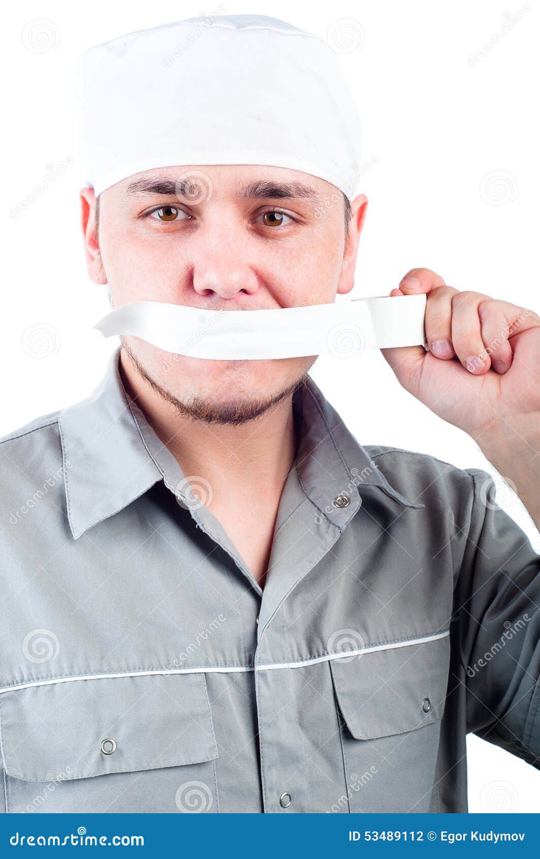 Portrait of a First Aid Man - Medic, Doctor Stock Photo - Image of ...