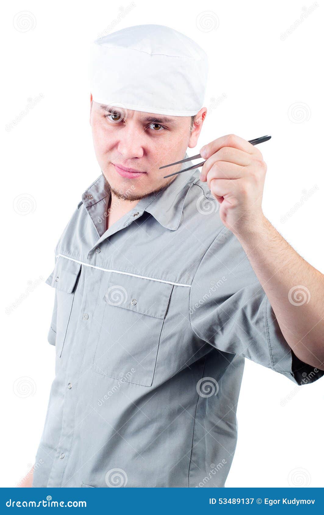 Portrait of a First Aid Man - Medic, Doctor Stock Image - Image of ...