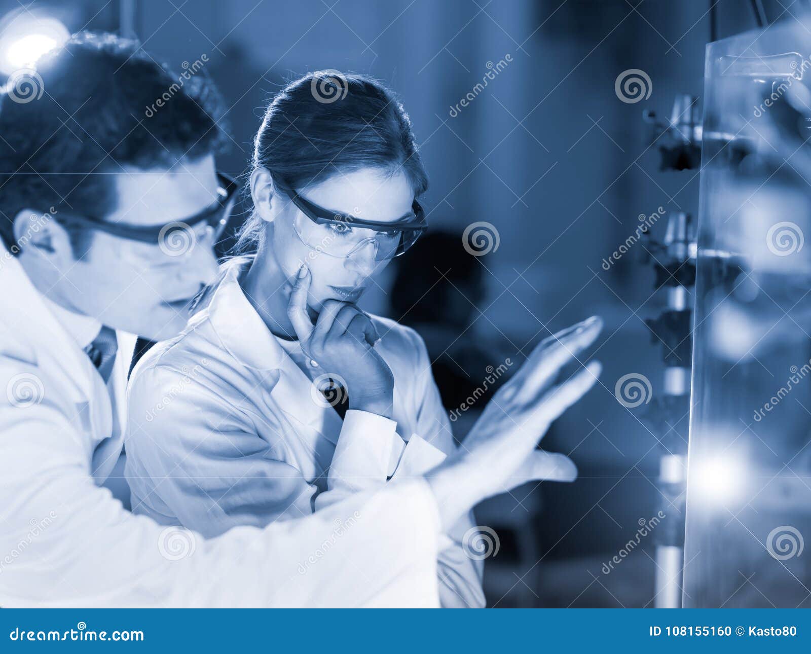 Engineers Focusing on the Discovery Stock Photo - Image of practitioner ...