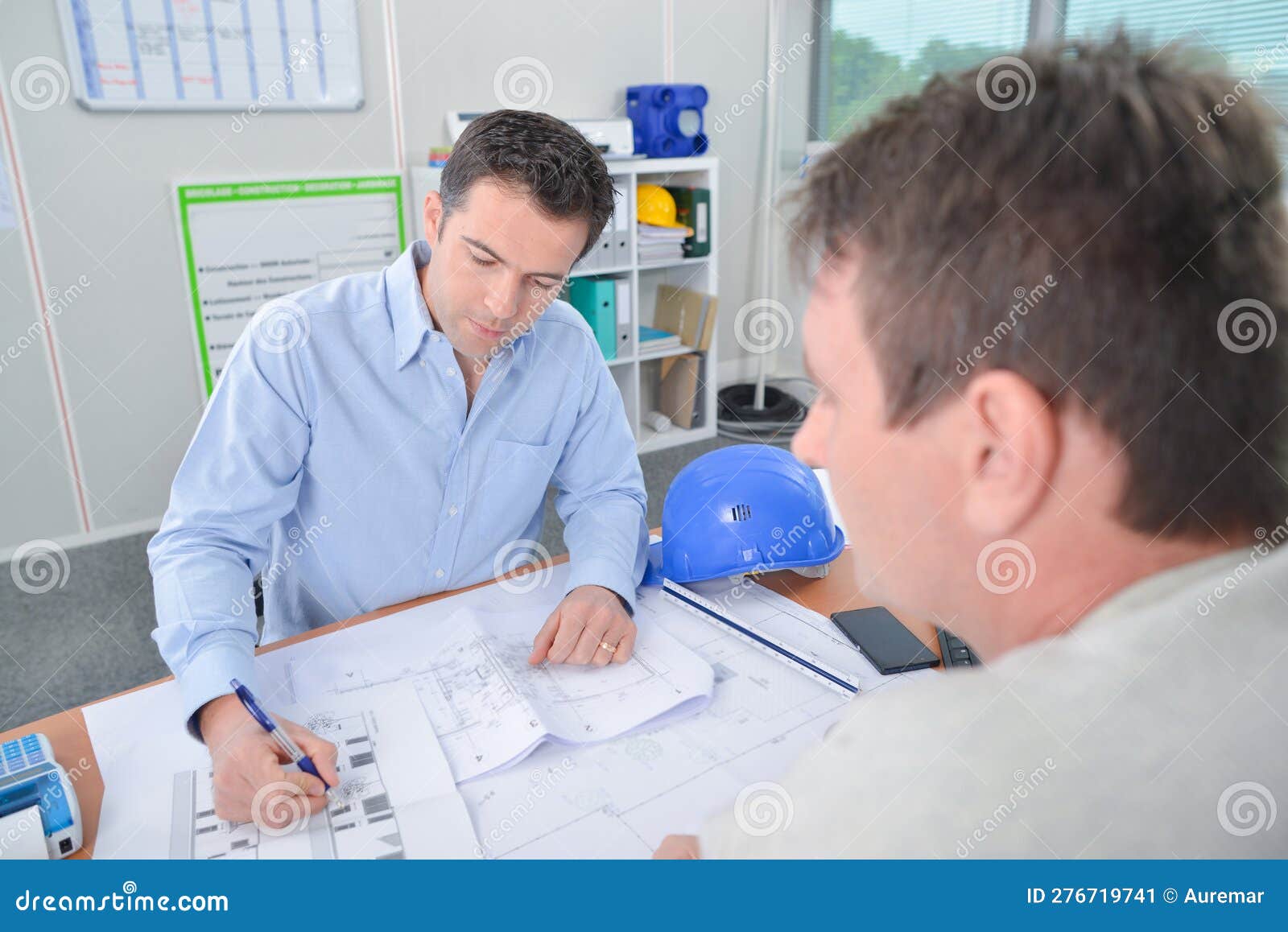 Portrait foreman at work stock image. Image of perfecting - 276719741