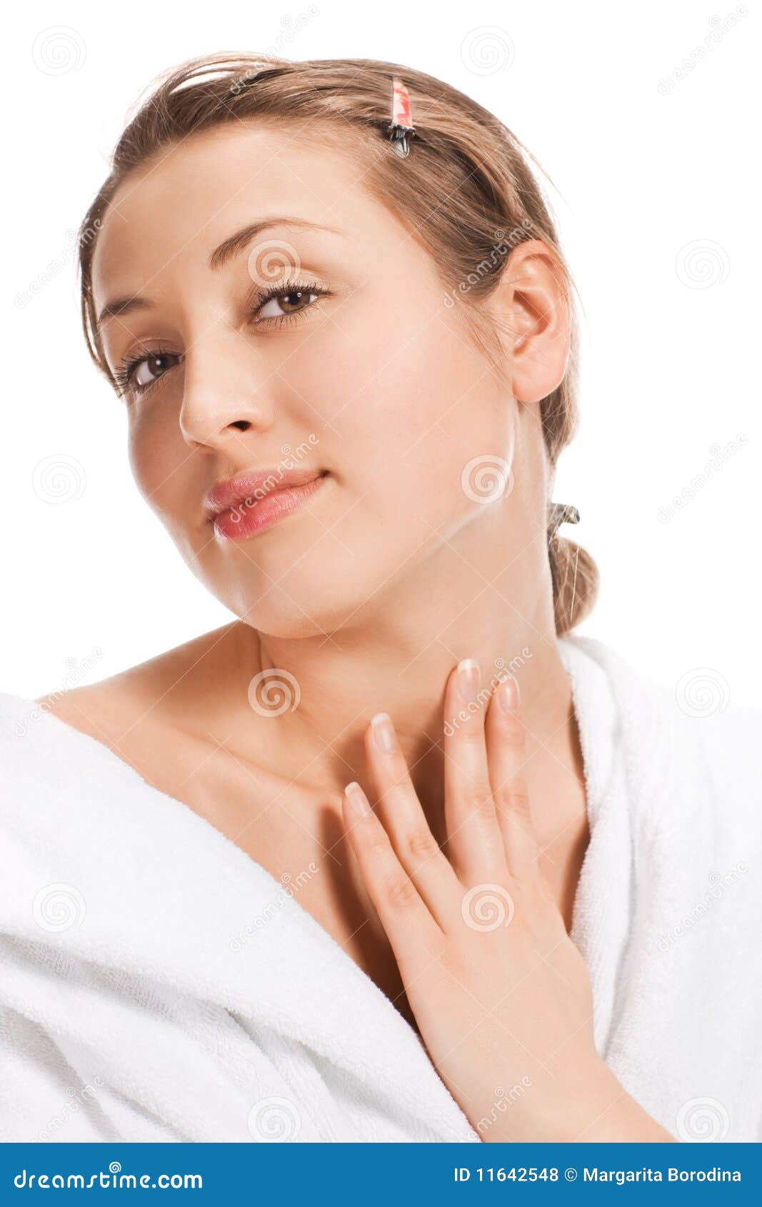 Portrait of Fresh and Beautiful Woman Stock Photo - Image of clean ...