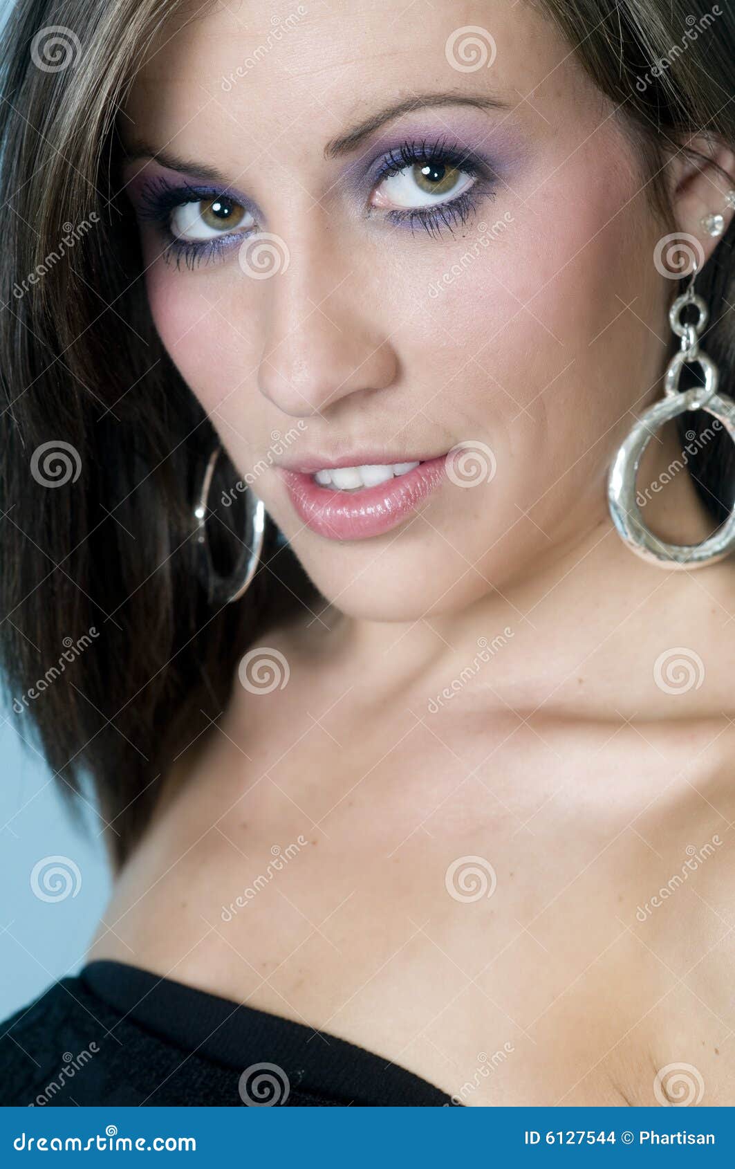 Portrait of a Fresh Faced Beauty Stock Photo - Image of person ...