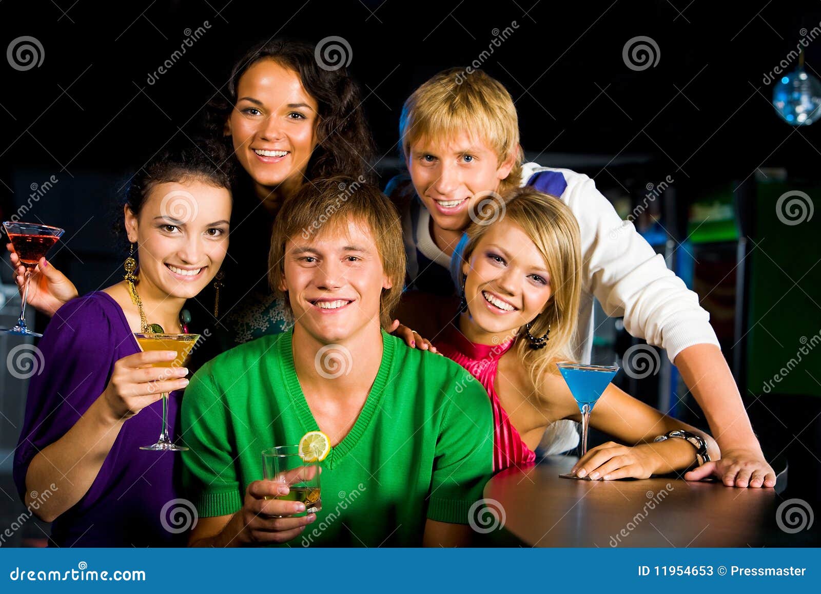 Portrait of friends stock image. Image of friendly, festive - 11954653