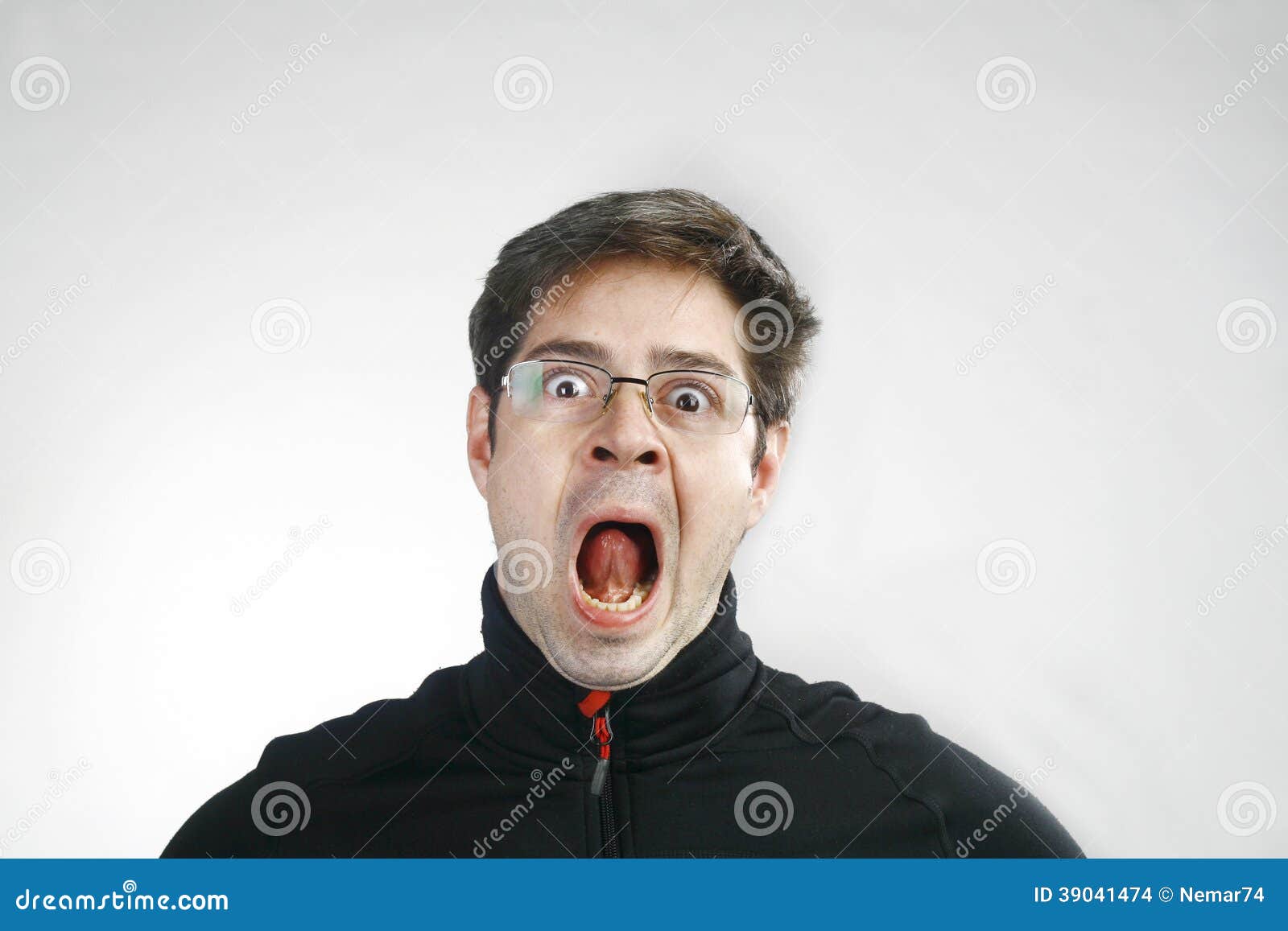 Portrait of a Frustrated Man Stock Photo - Image of employee ...