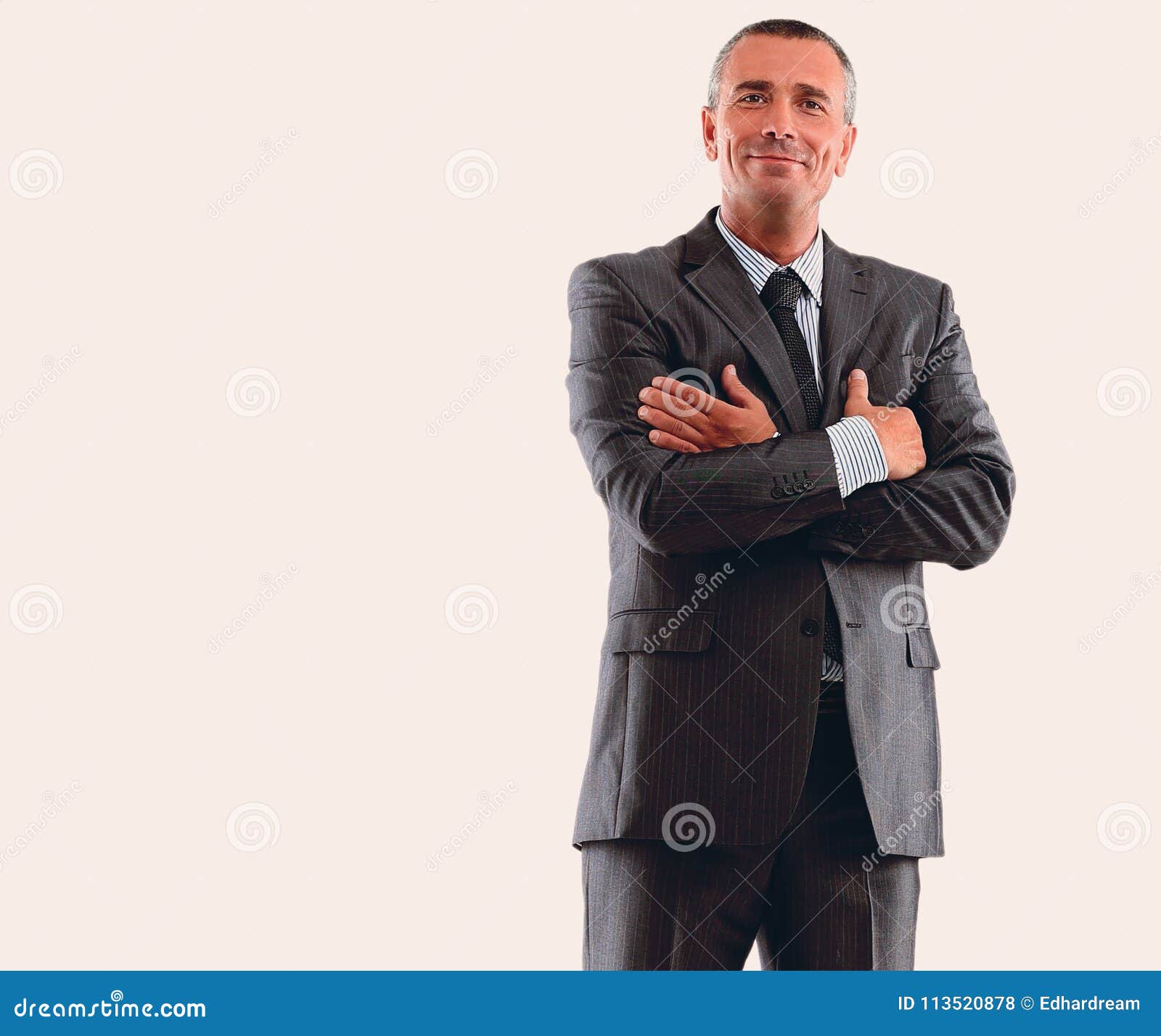 Portrait in Full Growth. Successful Smiling Businessman Stock Photo ... Portrait in Full Growth. Successful Smiling Businessman Stock Photo ...