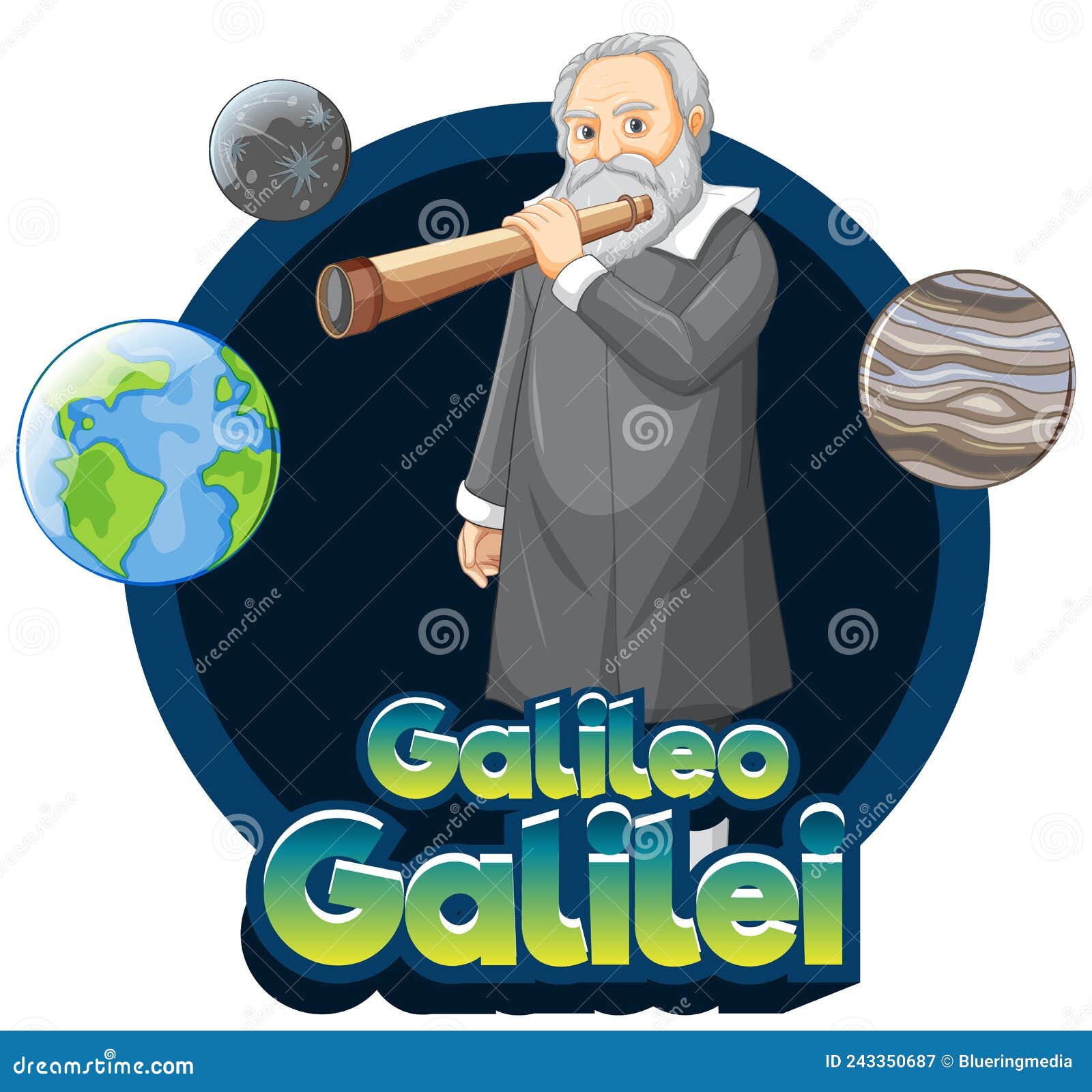 Galileo Galilei Vector Sketch Portrait Isolated | CartoonDealer.com ... Galileo Galilei Vector Sketch Portrait Isolated | CartoonDealer.com ...