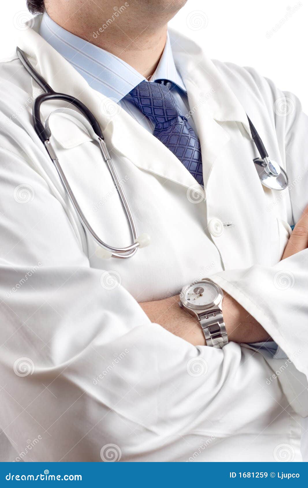 Portrait of a General Hospital Doctor Stock Image - Image of isolated ...