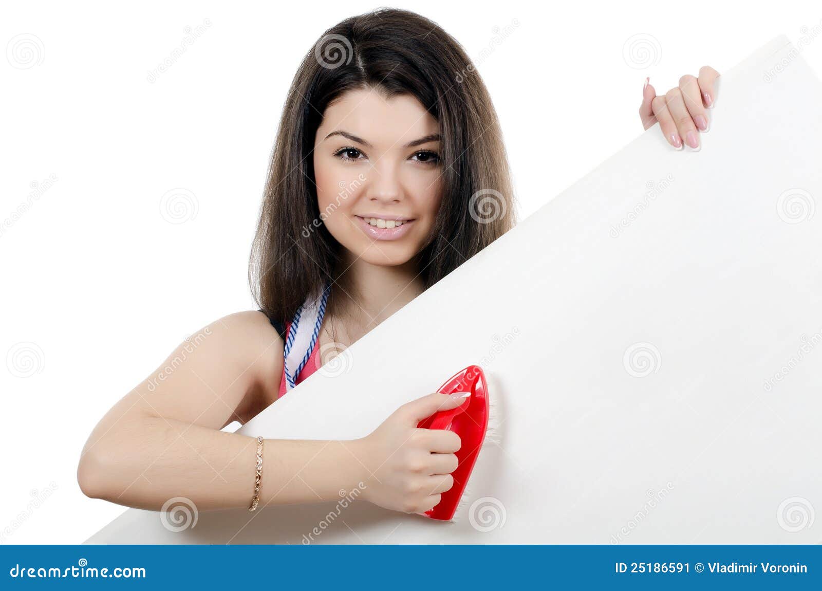 Portrait of the Girl - Concept Cleaning Stock Image - Image of happy ...