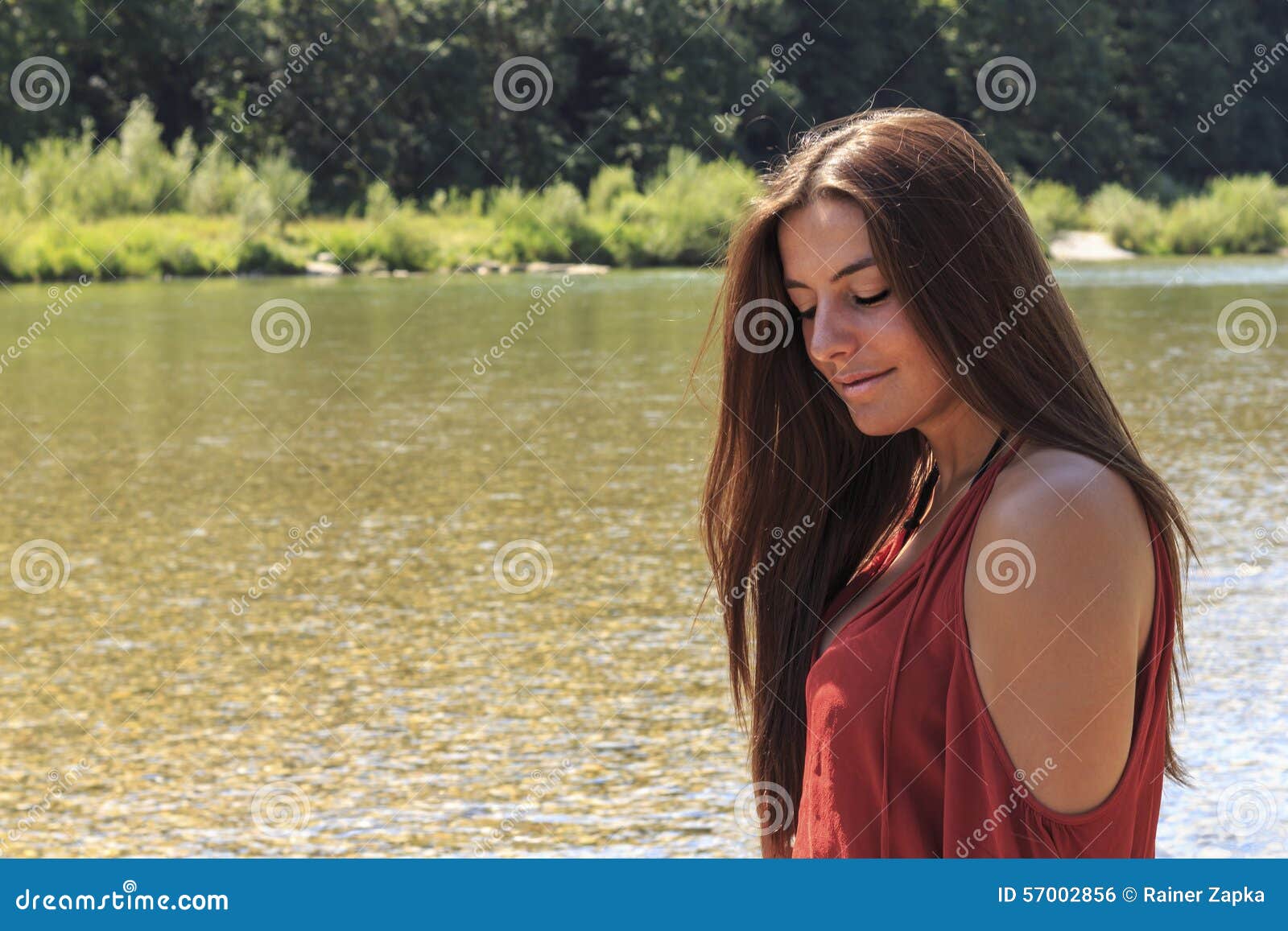 A portrait stock photo. Image of suns, nature, reflection - 57002856