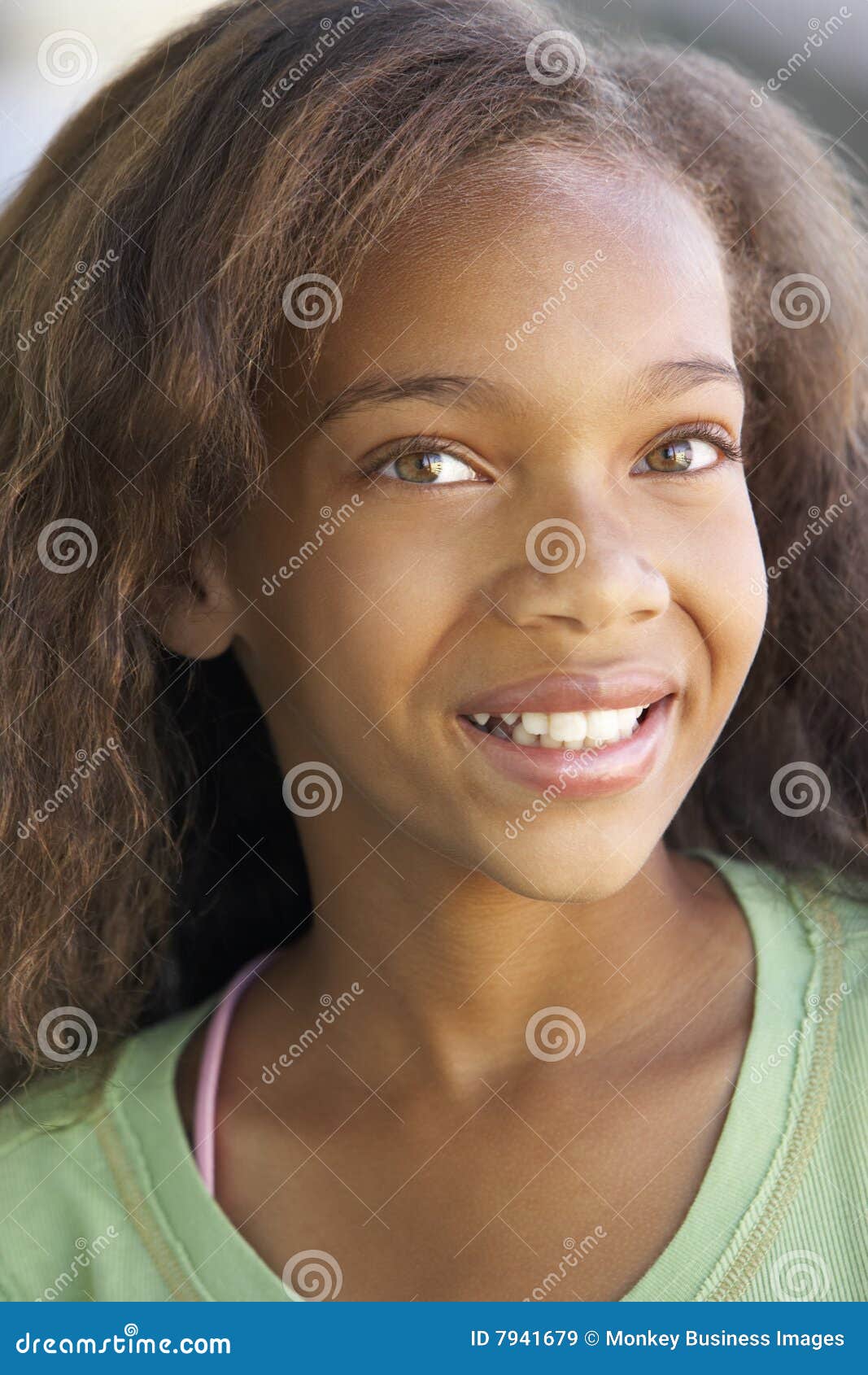 Portrait of Girl Smiling stock image. Image of happiness - 7941679
