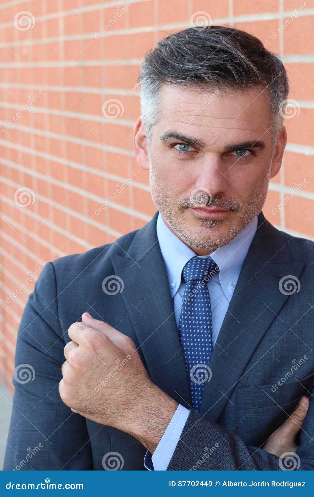 Portrait of a Good Looking Man Stock Image - Image of charismatic ...