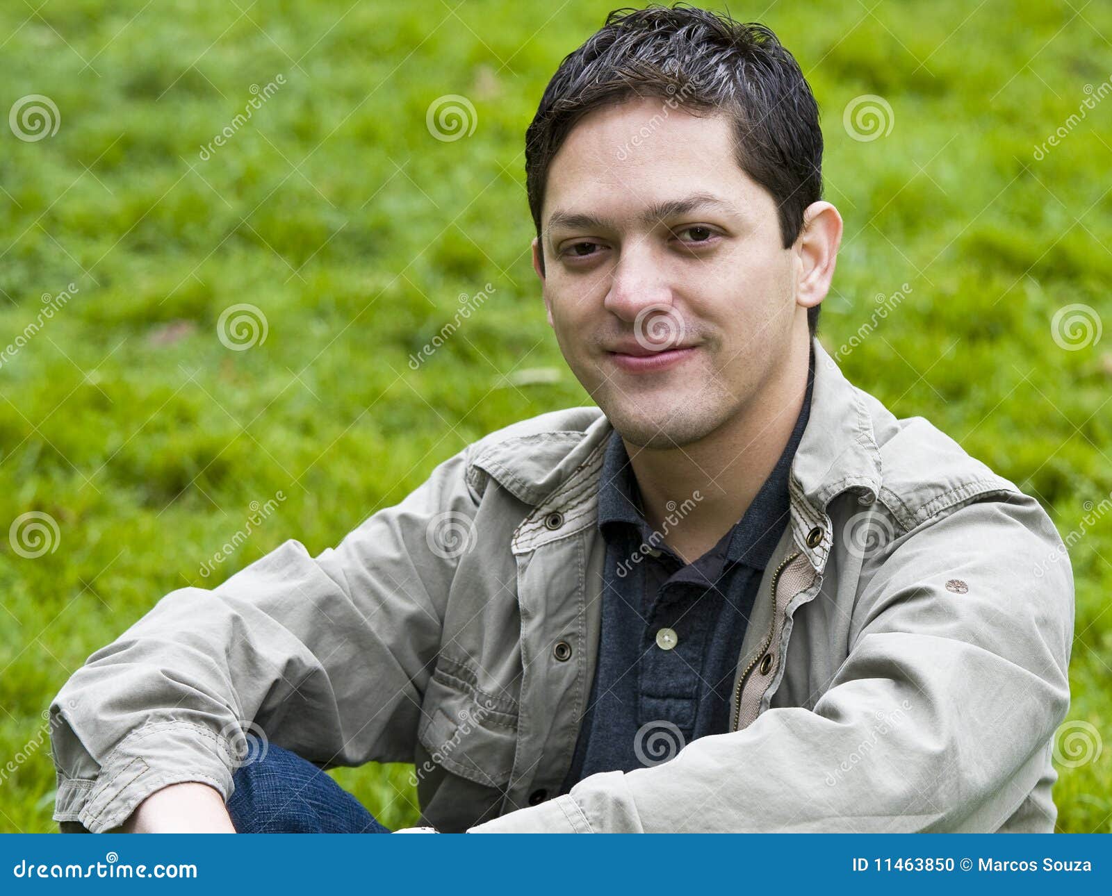 Portrait of a Guy. stock photo. Image of look, tranquil - 11463850