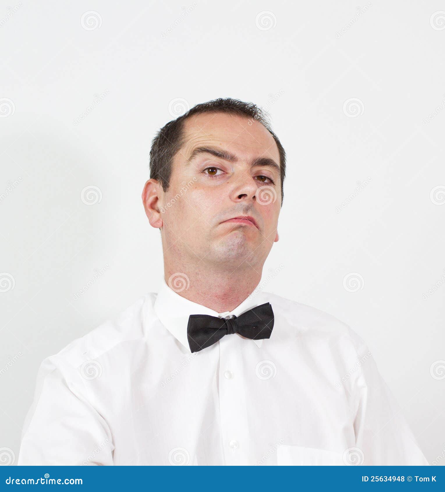Portrait of Guy with Strange Expression Stock Photo - Image of confused ...