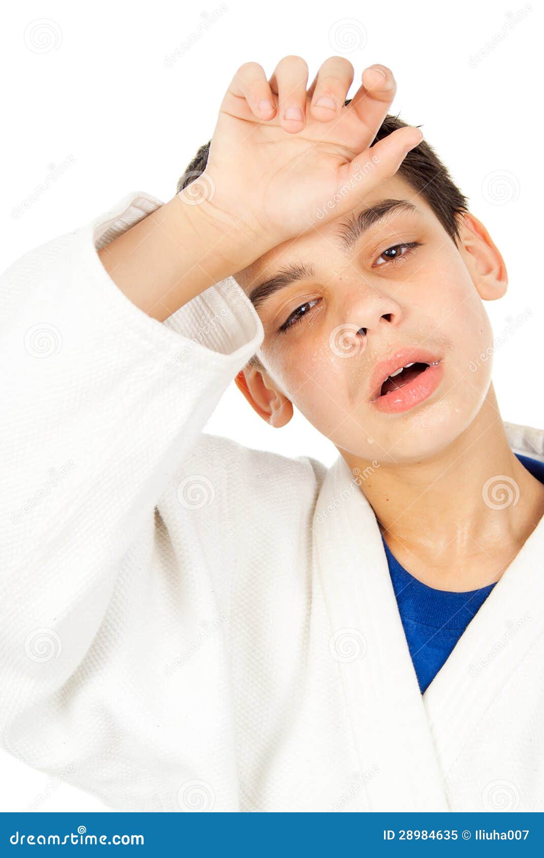 Portrait of guy in a sweat stock image. Image of beautiful - 28984635