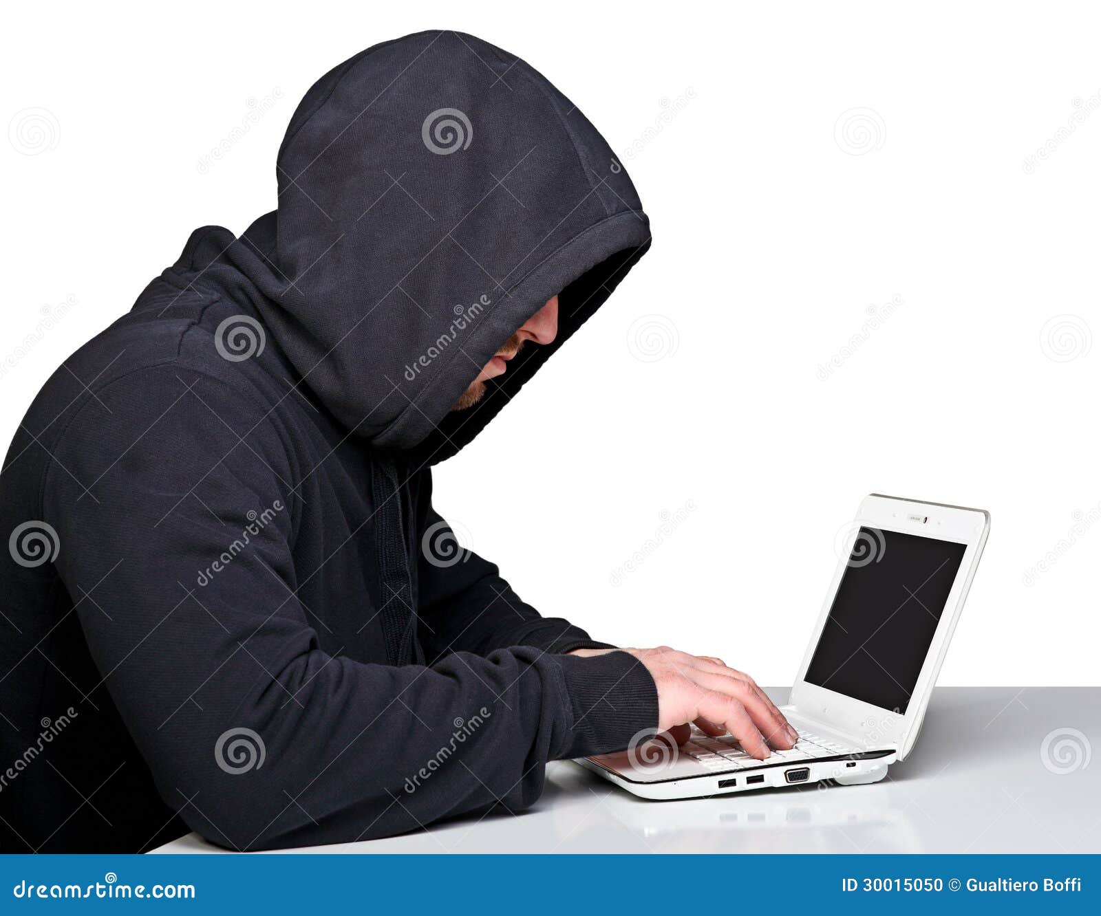 Hacker stock photo. Image of code, caucasian, portrait - 30015050