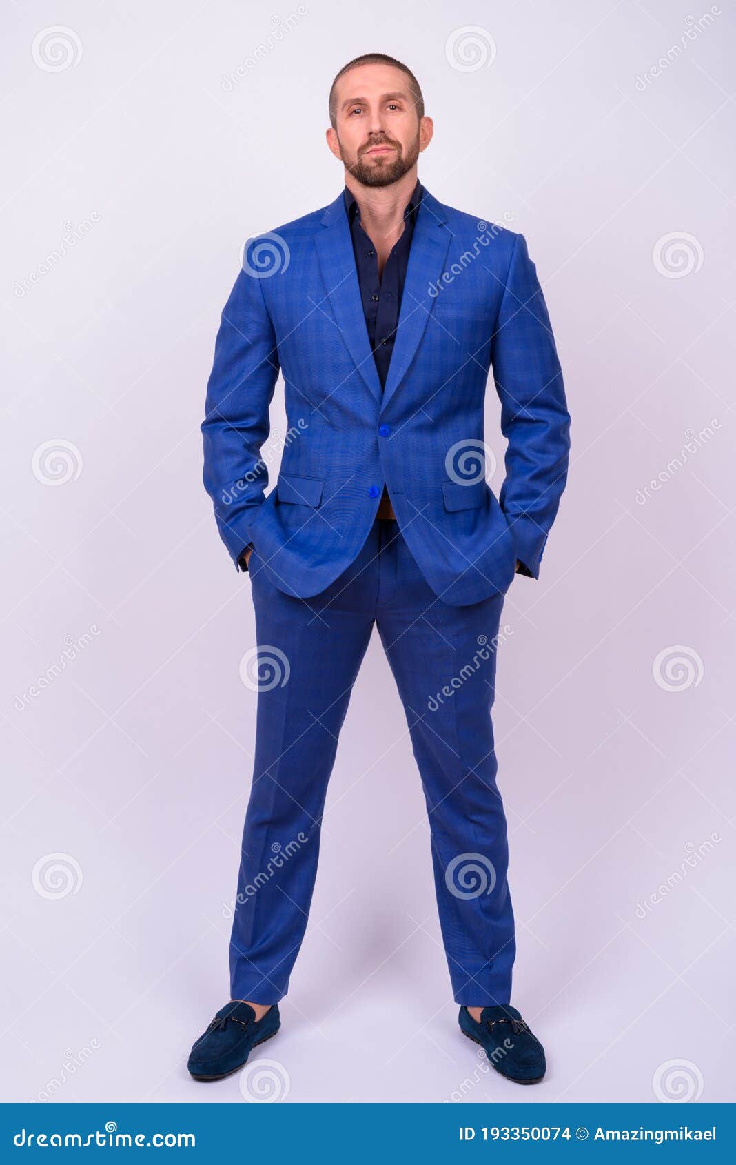 Portrait of Handsome Bald Bearded Businessman in Suit Stock Photo ... Portrait of Handsome Bald Bearded Businessman in Suit Stock Photo ...