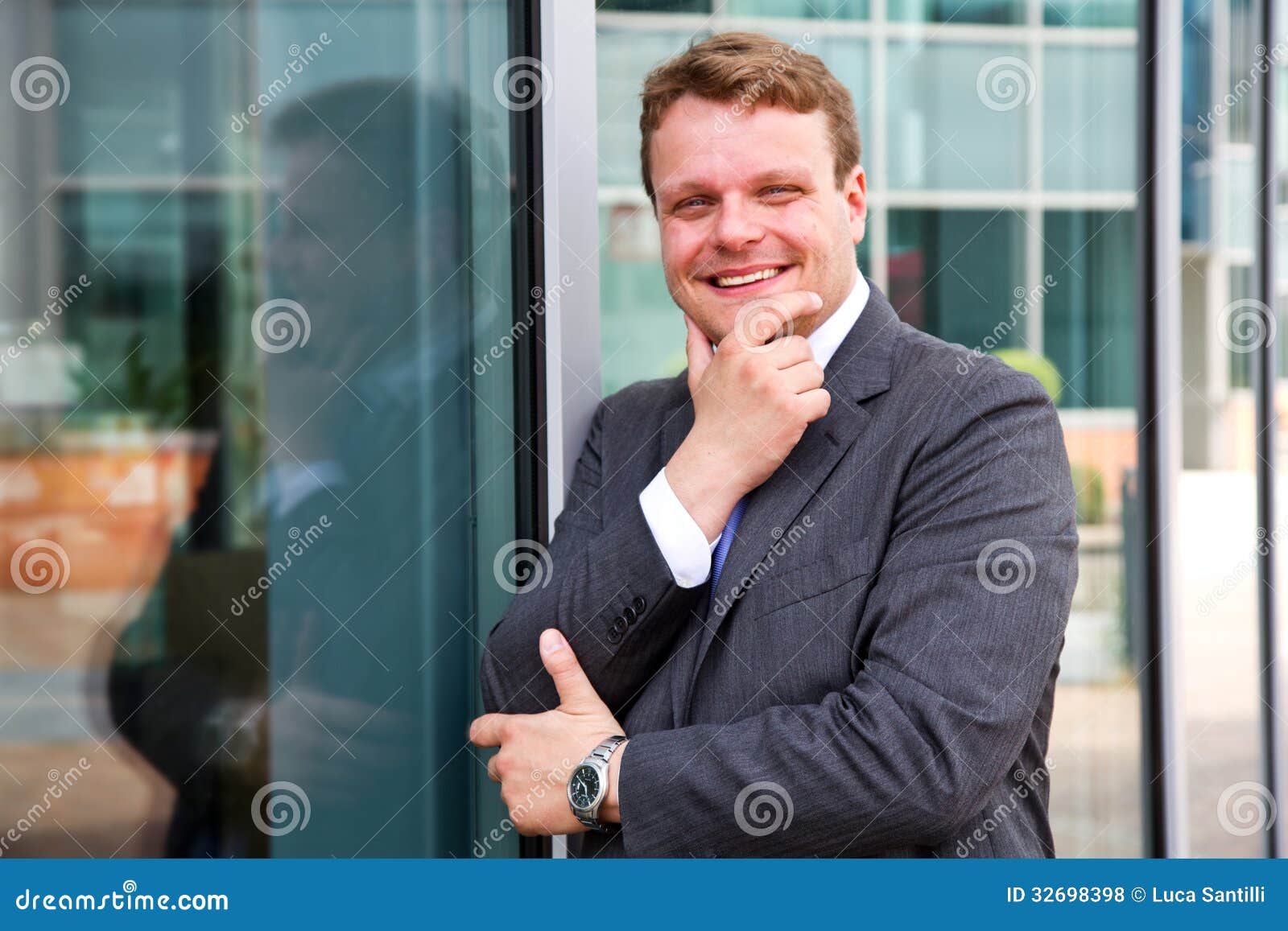 Portrait of an Handsome Businessman Stock Photo - Image of professional ...