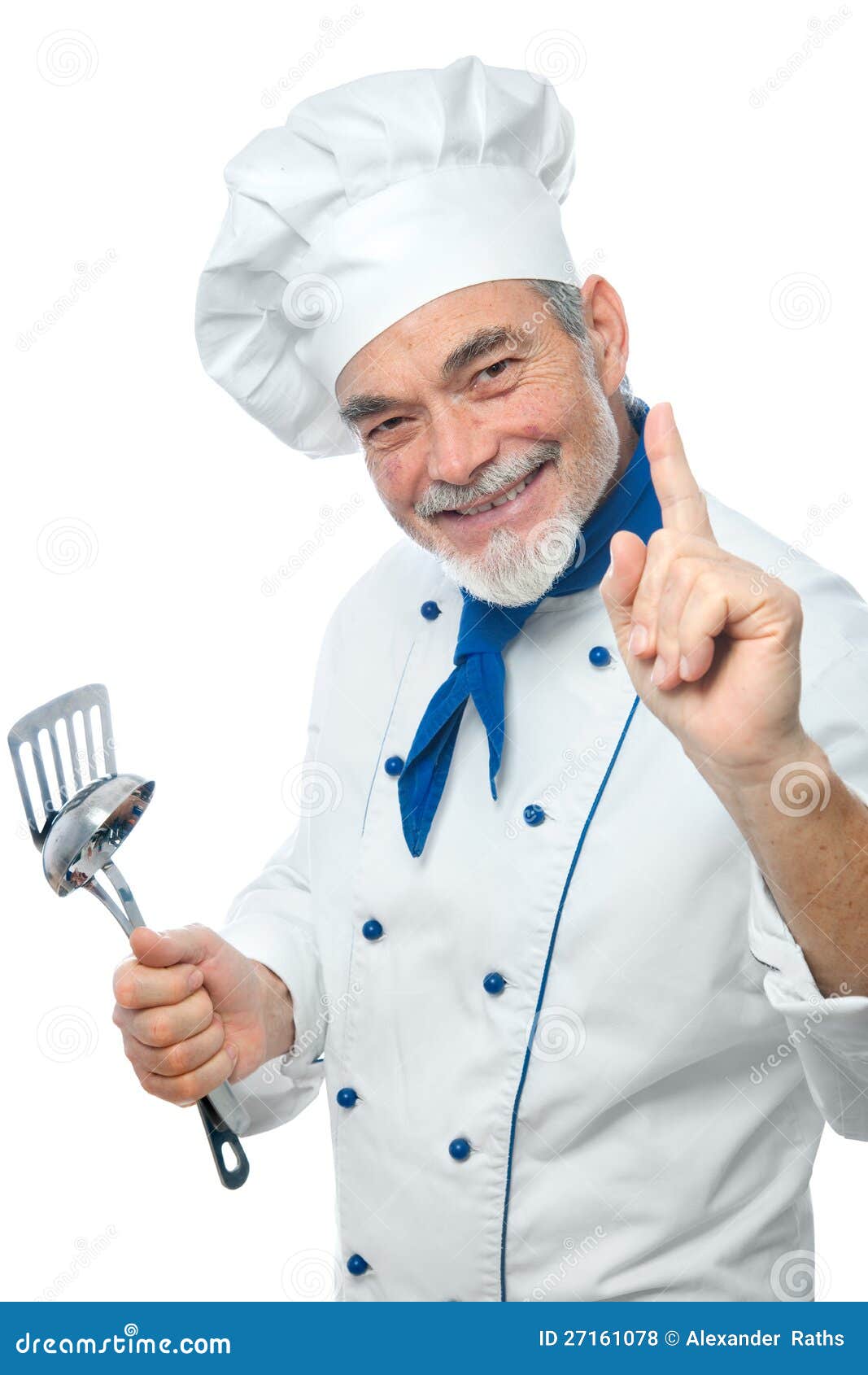 Portrait of a Handsome Chef Stock Photo - Image of chef, appetite: 27161078