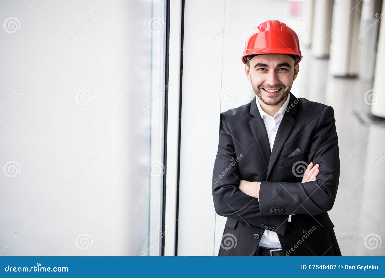 Portrait of an Handsome Engineer Stock Image - Image of maintenance ...