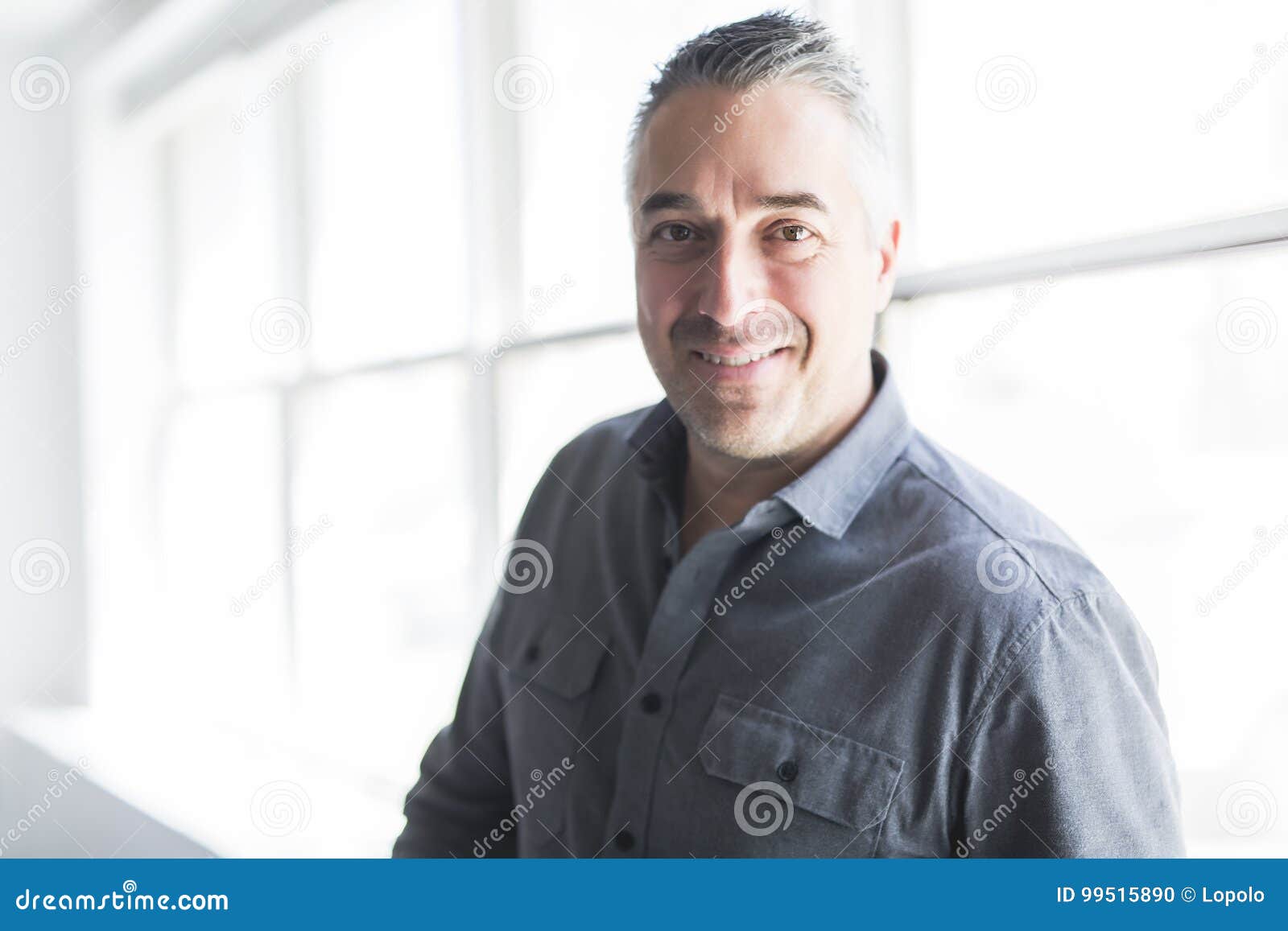 Portrait of Handsome and Happy Guy Stock Photo - Image of relaxed ...