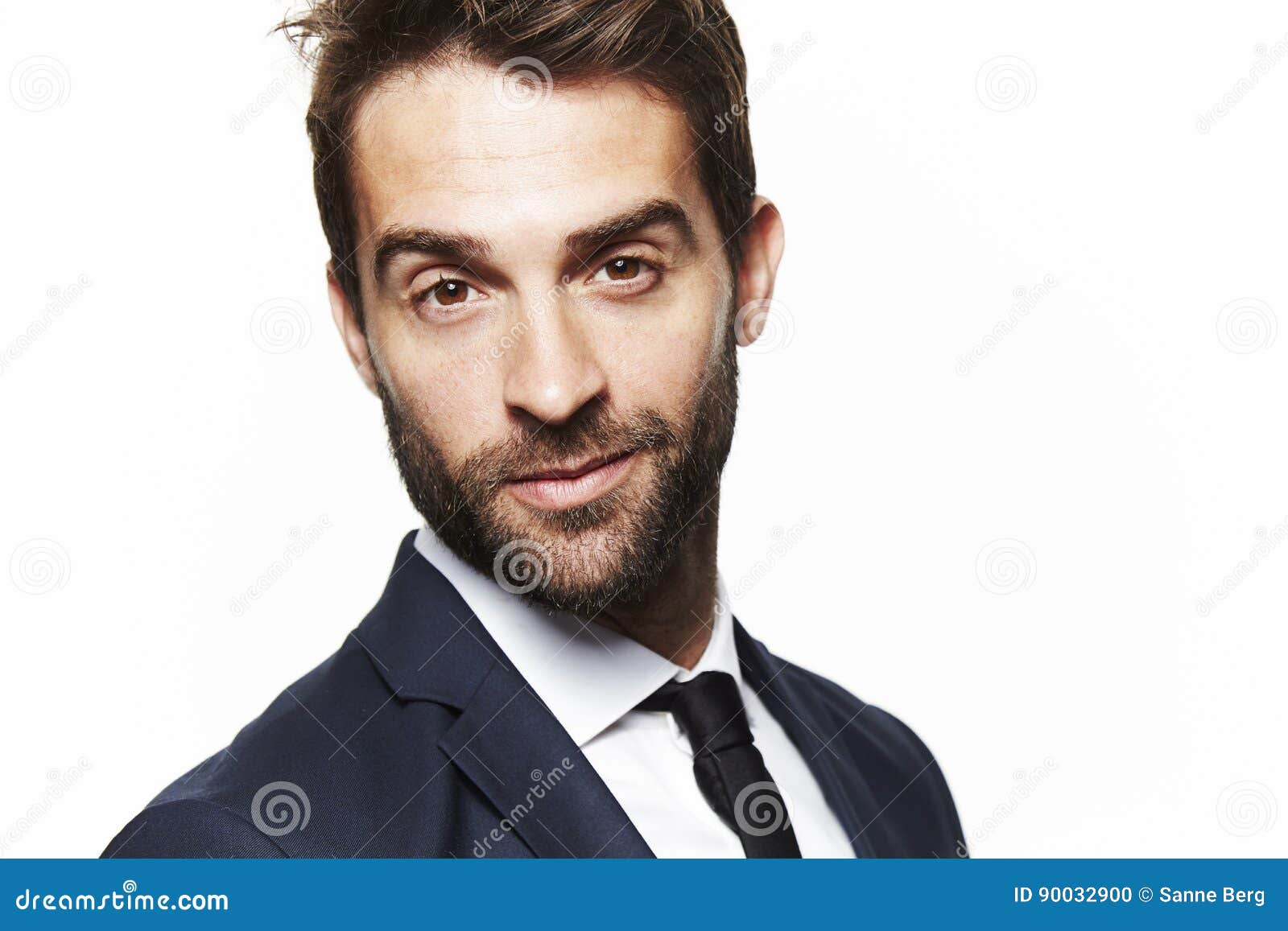 Portrait of handsome man stock photo. Image of jacket - 90032900
