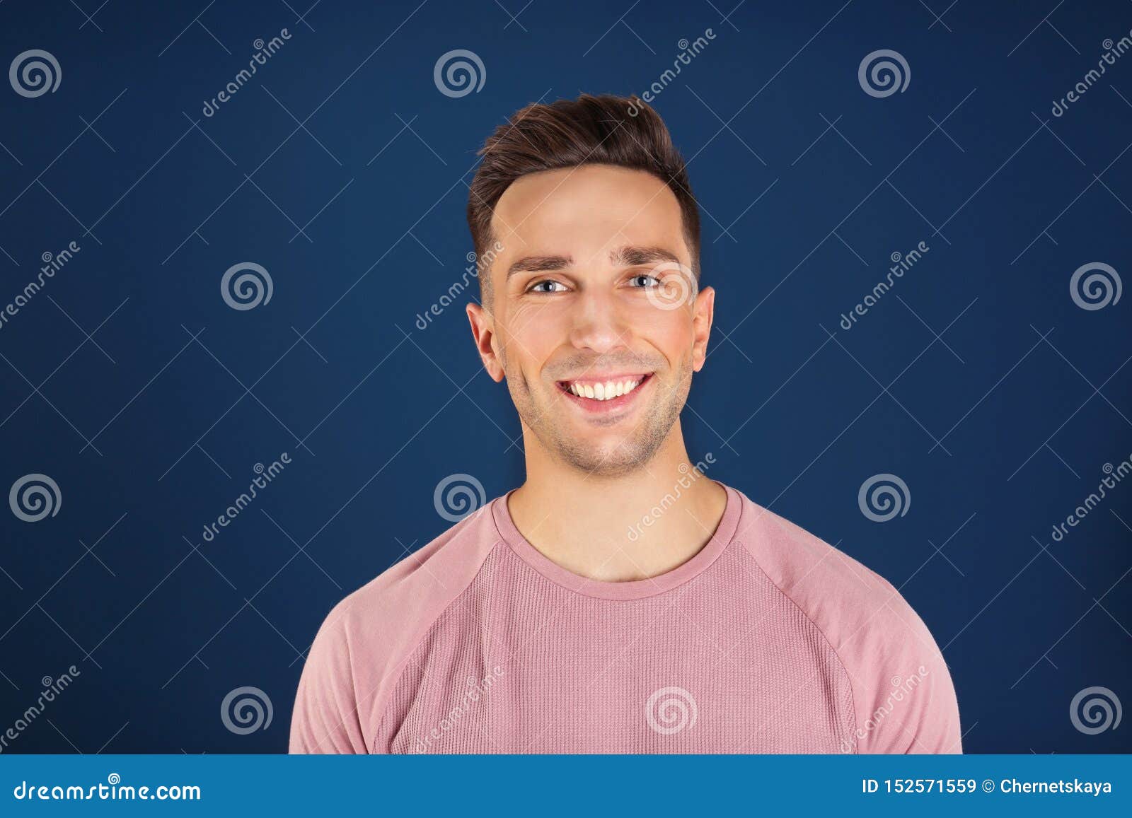 Portrait of handsome man stock image. Image of portrait - 152571559