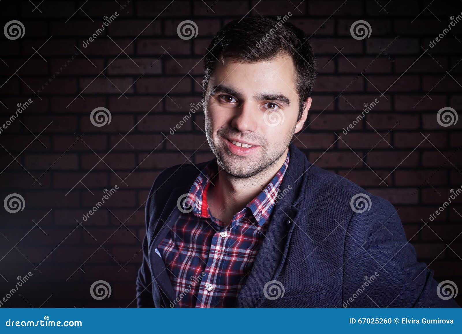Portrait of Handsome Man in Jacket Stock Photo - Image of career ...