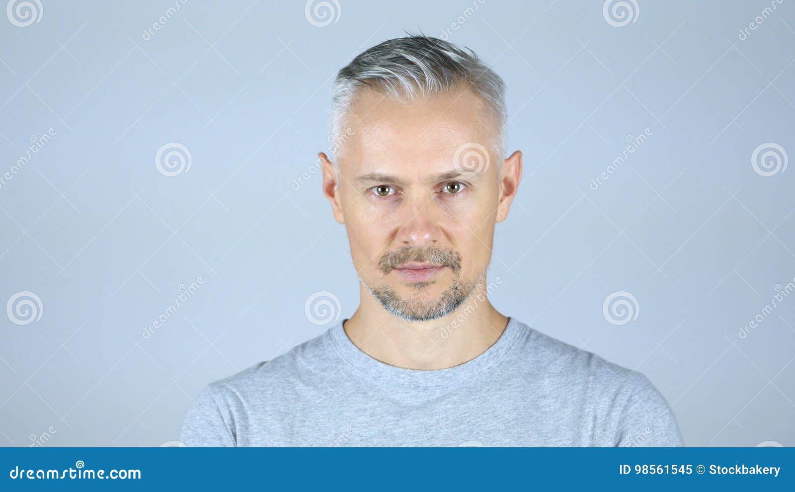 Portrait of Handsome Man Looking into Camera Stock Image - Image of ...