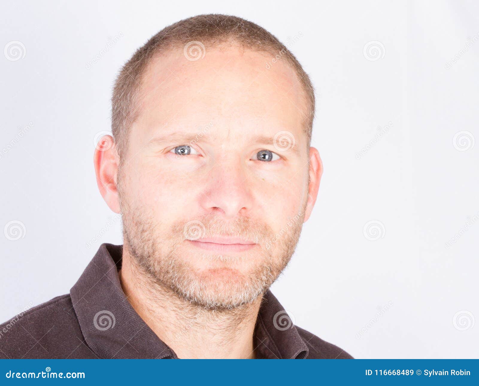 Portrait Handsome Man Looking Serious Stock Image - Image of people ...