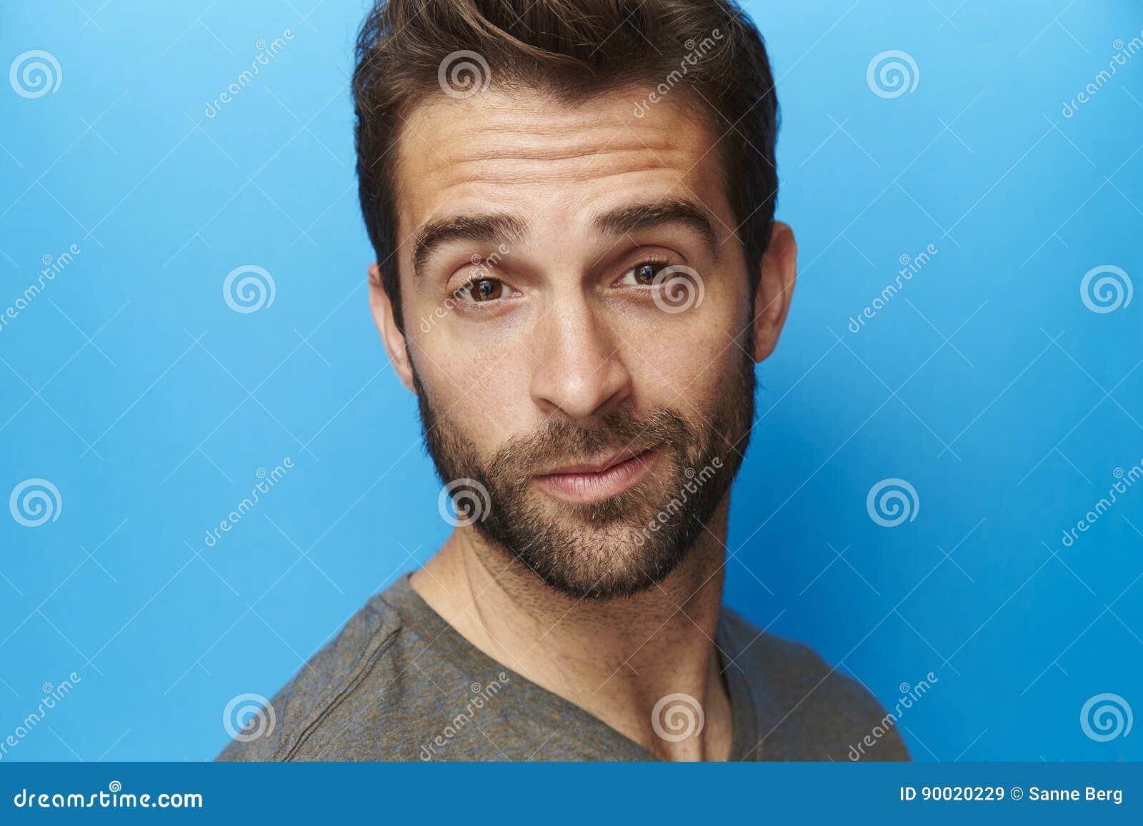 Portrait of handsome man stock image. Image of looking - 90020229