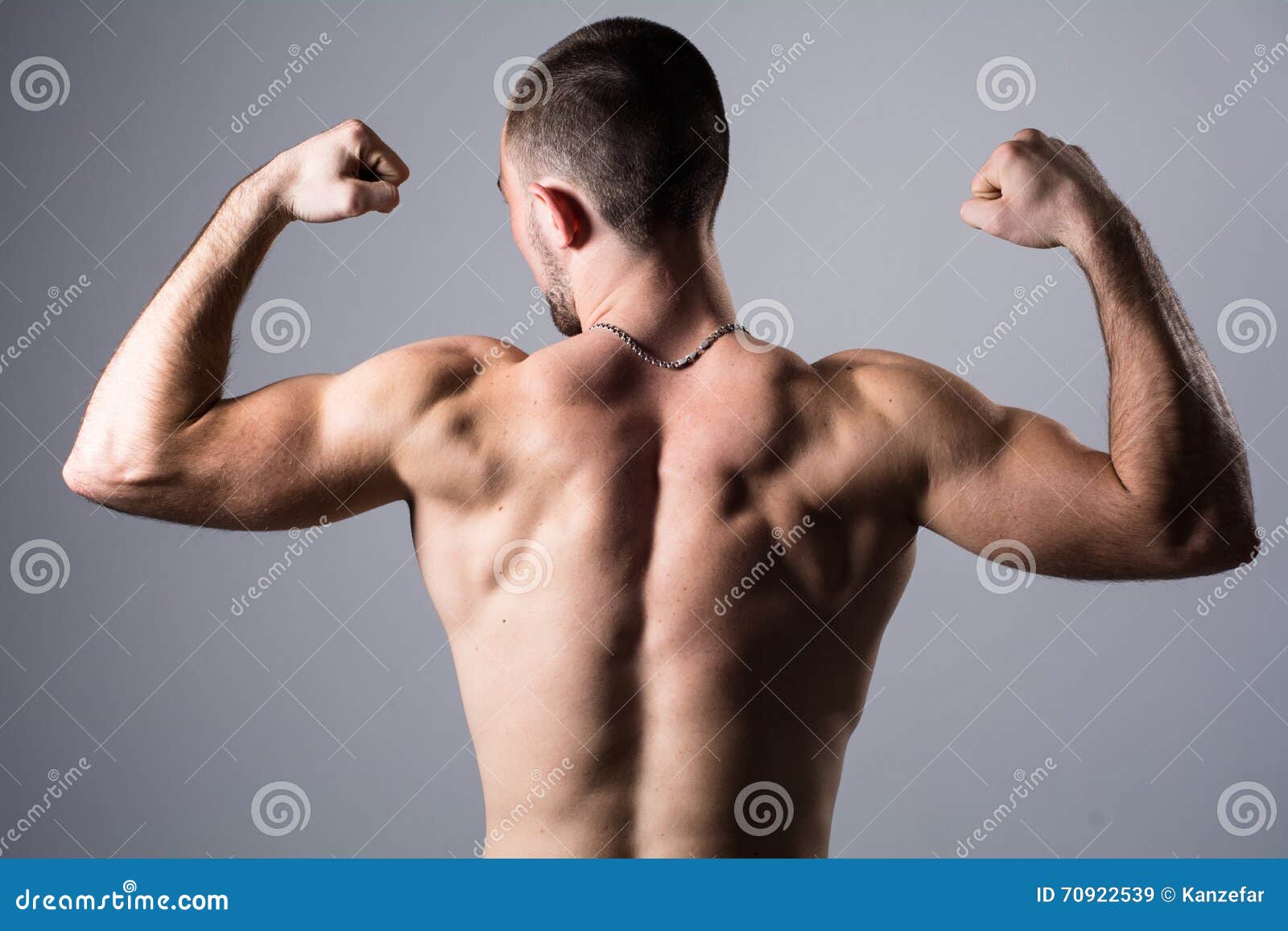 Portrait of a Handsome Muscular Young Man Stock Image - Image of male ...