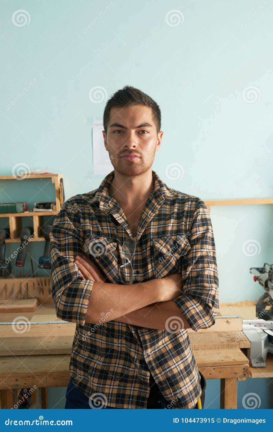 Professional carpenter stock image. Image of project - 104473915