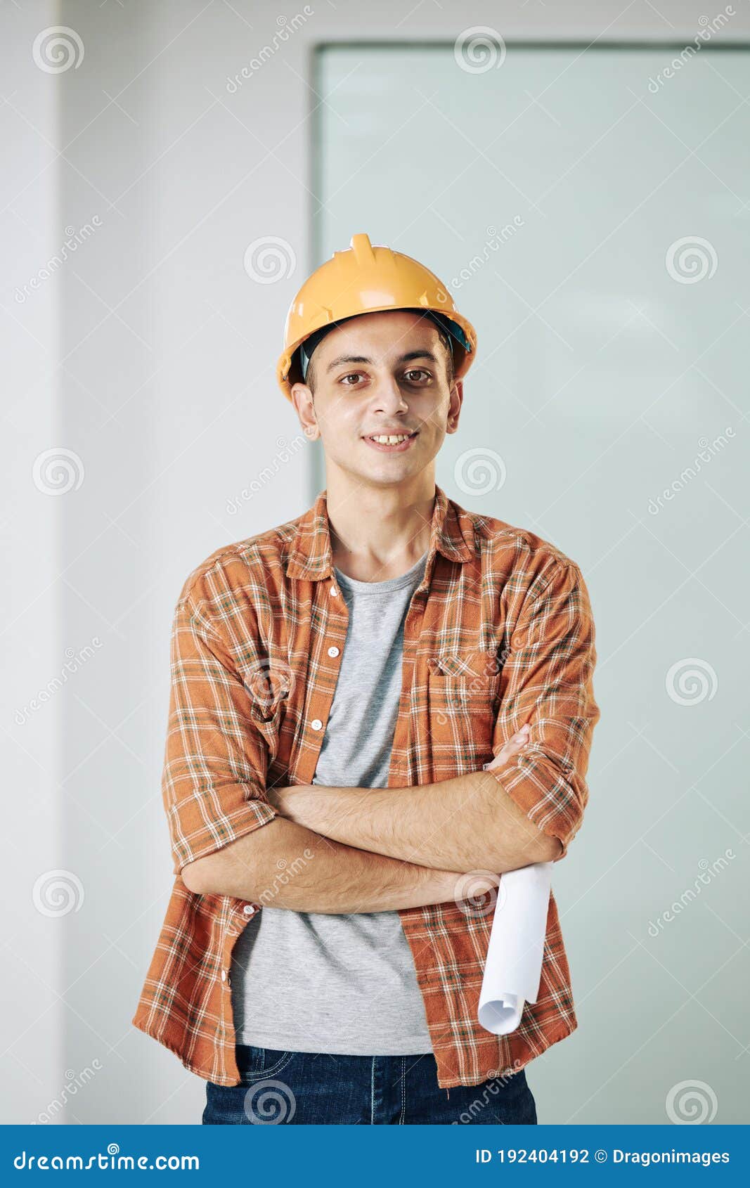Middle Eastern Construction Worker Stock Photo - Image of adult ...