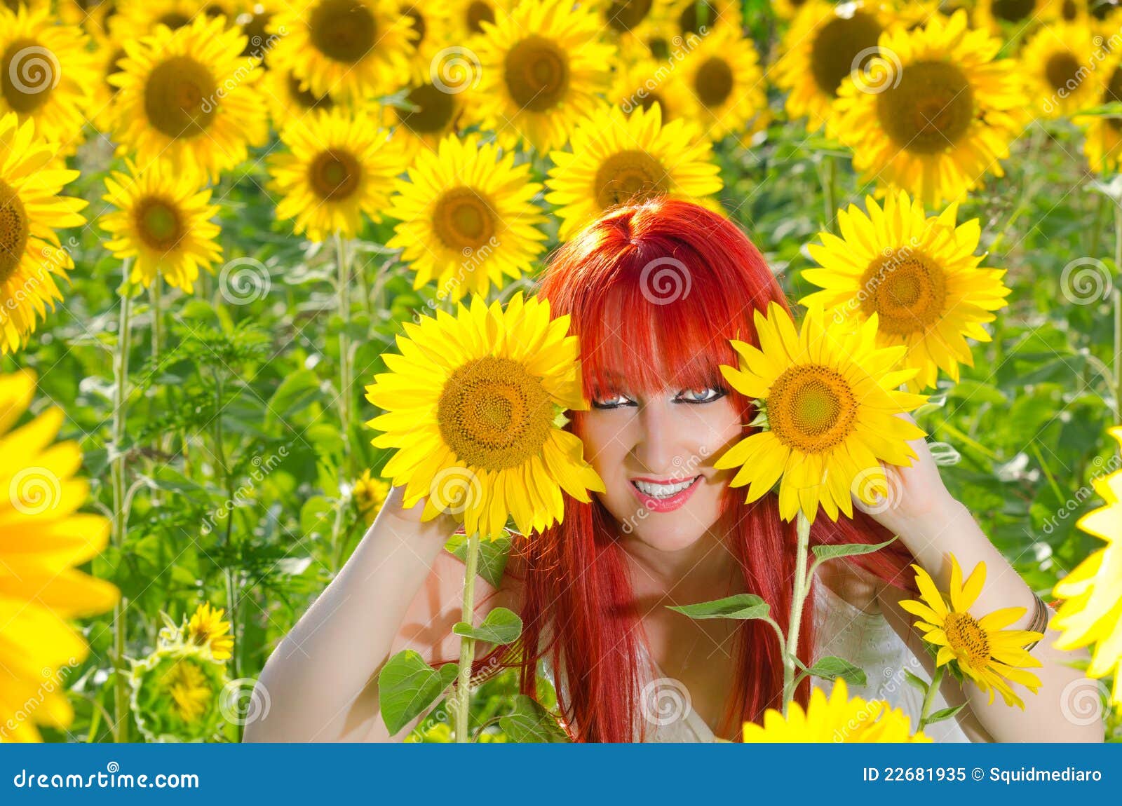 Portrait of happiness stock image. Image of field, nature - 22681935