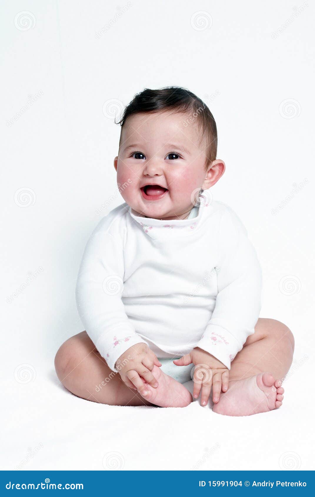 Portrait happy baby stock photo. Image of offspring, childhood - 15991904