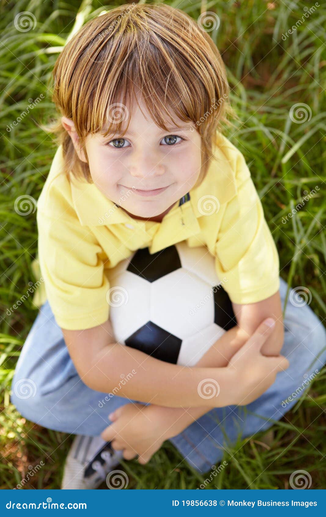 Portrait of happy boy stock photo. Image of child, sitting - 19856638
