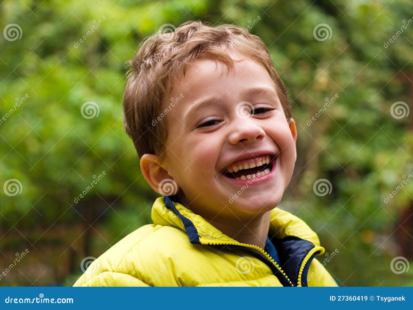 Portrait of happy boy stock image. Image of happy, laugh - 27360419