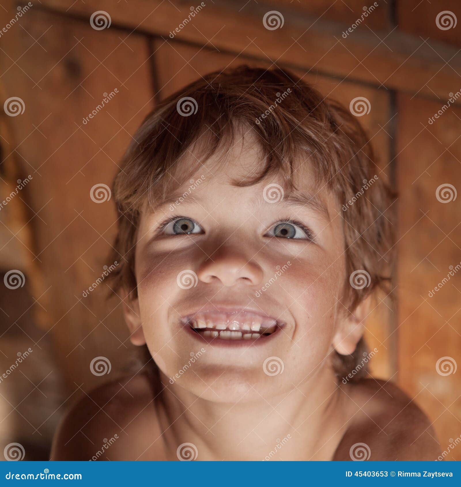 Portrait of happy boy stock image. Image of closeup, laugh - 45403653