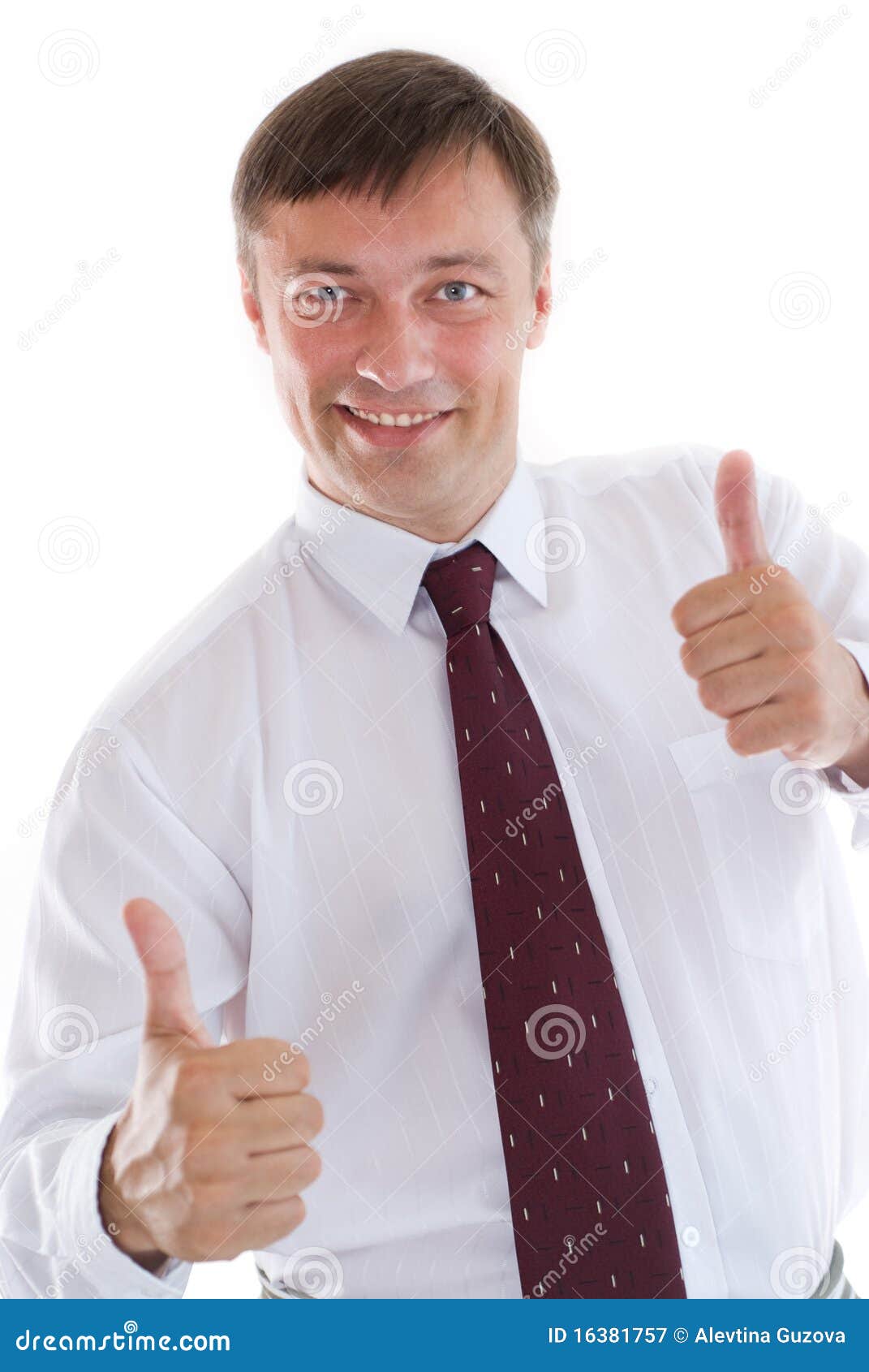 Portrait of a Happy Businessman Stock Image - Image of choice ...