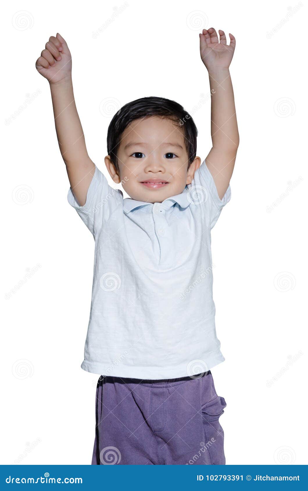 Portrait of Happy Child Smiling Stock Image - Image of cute, surprise ...