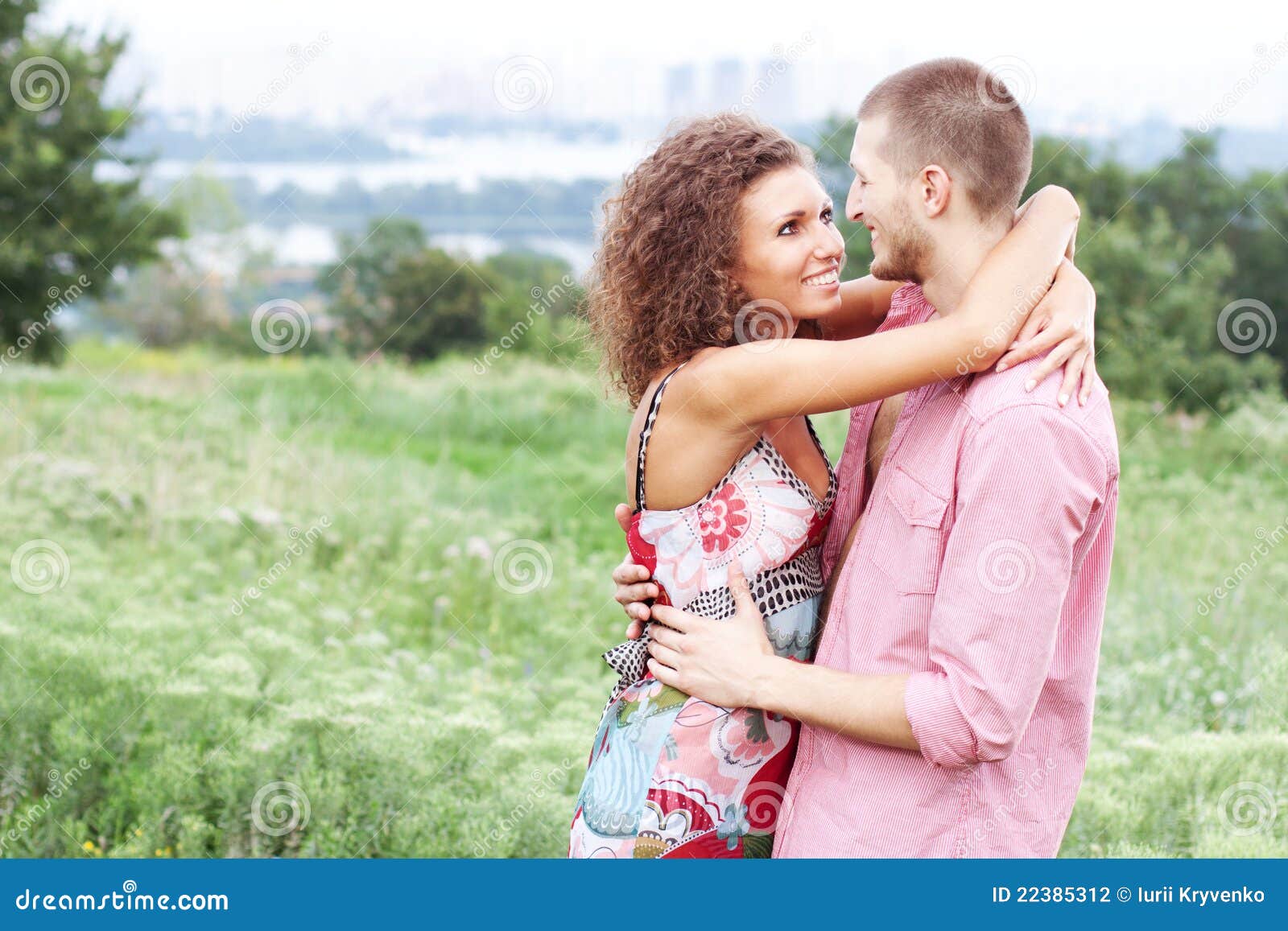 Portrait of happy couple stock photo. Image of pretty - 22385312