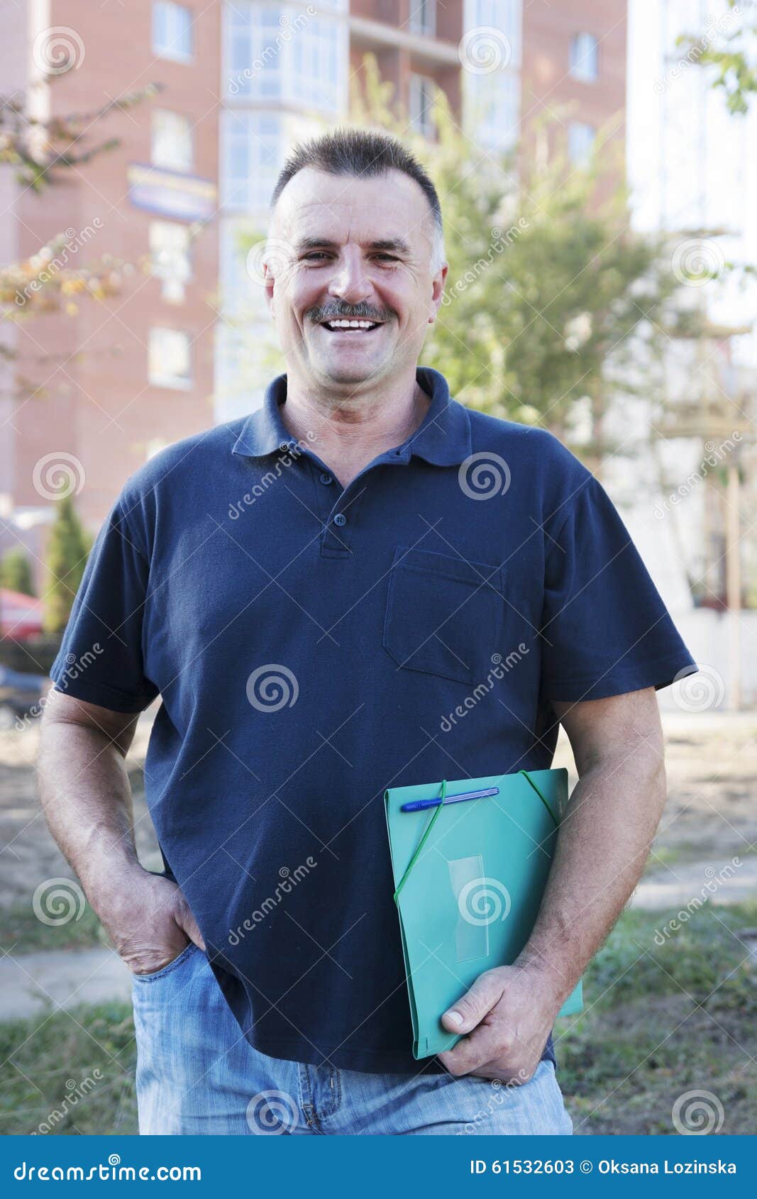 Portrait of a happy man stock image. Image of attractive - 61532603